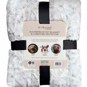 Brentwood | Dog | Nwt Brentwood Snow Leopard Waterproof Pet Blanket And ...